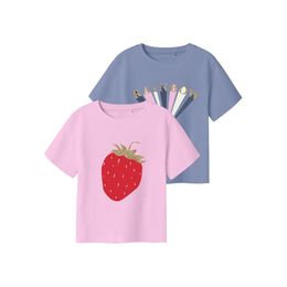 name it Shirt 'NMFKATINKA' girl Blue, Pink size 122/128