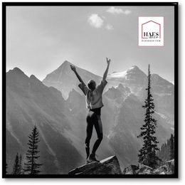 Haes Kunststoffrahmen EF17B Easy Frame 40x40cm schwarz