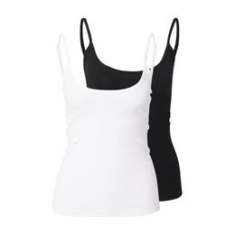 ABOUT YOU Top 'Ria' Damen Gr&ouml;&szlig;e XL schwarz / wei&szlig;