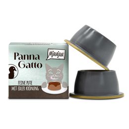 24 x 80 g MjAMjAM Panna Gatto Pute mit edler Krönung