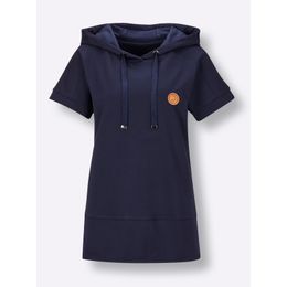 CREATION L PREMIUM Witt Damen Sweatshirt mit &uuml;berlappender Schulter, marine, Gr&ouml;&szlig;e 48