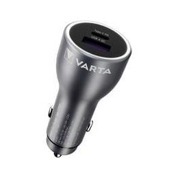 Varta Ladeger&auml;t Car Charger KFZ, USB-A + USB-C, 45 Watt schwarz, Autoladeger&auml;t, PD und QuickCharge