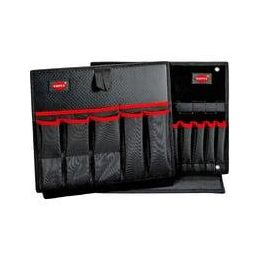 Knipex Werkzuegkarte f&uuml;r L-BOXX 00 21 19 LB WK, Tasche schwarz/rot, leer