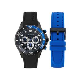 Nautica Uhr Herren Gr&ouml;&szlig;e One Size blau / schwarz