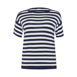 Kaffe Curve Pullover 'Regitta' Damen Gr&ouml;&szlig;e XXL marine / wei&szlig;