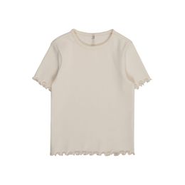 Only Mini T-Shirt 'KMGTRINNY' M&auml;dchen Gr&ouml;&szlig;e 110 creme