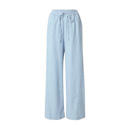 FRNCH PARIS Hose Damen Gr&ouml;&szlig;e 42 hellblau / wei&szlig;