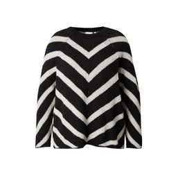 Only Carmakoma Sweater 'CAREliza' female size 5XL/6XL Black / White