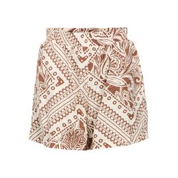 Object Shorts Damen Gr&ouml;&szlig;e 40 ecru / braun