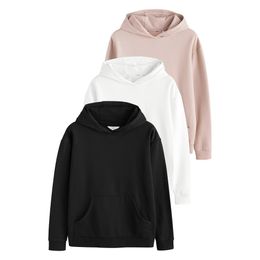 The Set Sweatshirt Damen Gr&ouml;&szlig;e XS nude / schwarz / wei&szlig;