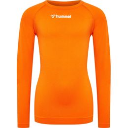 Hummel Funktionsshirt 'Comfort 2.0' Jungen Gr&ouml;&szlig;e 104/116 hummer / wei&szlig;