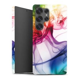DeinDesign Galaxy S25 Ultra Handy Premium Case Smartphone Handyh&uuml;lle Schutzh&uuml;lle gl&auml;nzend Rainbow Colour Water Premium Case