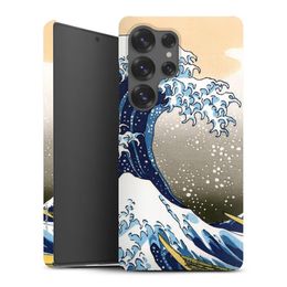 DeinDesign Galaxy S25 Ultra Handy Premium Case Smartphone Handyh&uuml;lle Schutzh&uuml;lle matt Katsushika Hokusai Die Gro&szlig;e Welle Vor Kanagawa Kunst Premium Case