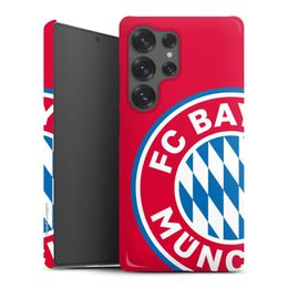 DeinDesign Galaxy S25 Ultra Handy Premium Case Smartphone Handyh&uuml;lle Schutzh&uuml;lle gl&auml;nzend Official Licensed Product Fcb Fc Bayern M&uuml;nchen Premium Case