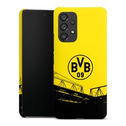 DeinDesign Galaxy A53 5G Handy Premium Case Smartphone Handyh&uuml;lle Schutzh&uuml;lle matt Bvb Borussia Dortmund Merchandise Premium Case