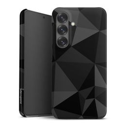 DeinDesign Galaxy S25 Handy Premium Case Smartphone Handyh&uuml;lle Schutzh&uuml;lle matt Abstract Muster Geometric Premium Case