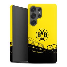 DeinDesign Galaxy S25 Ultra Handy Premium Case Smartphone Handyh&uuml;lle Schutzh&uuml;lle matt Merchandise Bvb Borussia Dortmund Premium Case