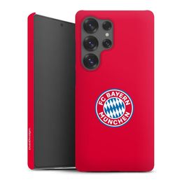 DeinDesign Galaxy S25 Ultra Handy Premium Case Smartphone Handyh&uuml;lle Schutzh&uuml;lle matt Fc Bayern M&uuml;nchen Fcb Logo Premium Case