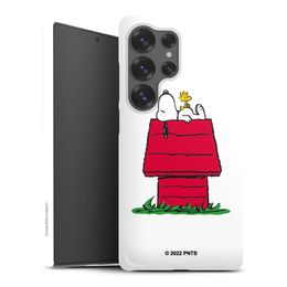 DeinDesign Galaxy S25 Ultra Handy Premium Case Smartphone Handyh&uuml;lle Schutzh&uuml;lle gl&auml;nzend Snoopy Peanuts Official Licensed Product Premium Case