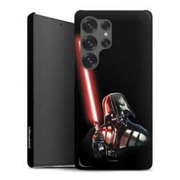DeinDesign Galaxy S25 Ultra Handy Premium Case Smartphone Handyh&uuml;lle Schutzh&uuml;lle gl&auml;nzend Merchandise Darth Vader Star Wars Premium Case