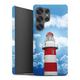 DeinDesign Galaxy S25 Ultra Handy Premium Case Smartphone Handyh&uuml;lle Schutzh&uuml;lle matt Cloud Lighthouse Sky Premium Case