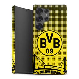DeinDesign Galaxy S25 Ultra Handy Premium Case Smartphone Handyh&uuml;lle Schutzh&uuml;lle matt Bvb Stadium Borussia Dortmund Premium Case