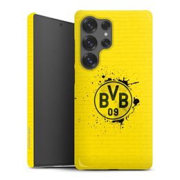 DeinDesign Galaxy S25 Ultra Handy Premium Case Smartphone Handyh&uuml;lle Schutzh&uuml;lle gl&auml;nzend Official Licensed Product Bvb Borussia Dortmund Premium Case