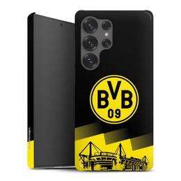 DeinDesign Galaxy S25 Ultra Handy Premium Case Smartphone Handyh&uuml;lle Schutzh&uuml;lle gl&auml;nzend Borussia Dortmund Stadium Bvb Premium Case