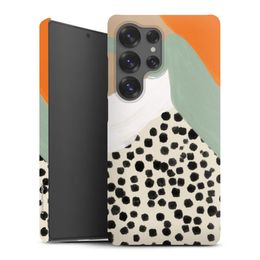 DeinDesign Galaxy S25 Ultra Handy Premium Case Smartphone Handyh&uuml;lle Schutzh&uuml;lle matt Abstract Boho Kunst Premium Case