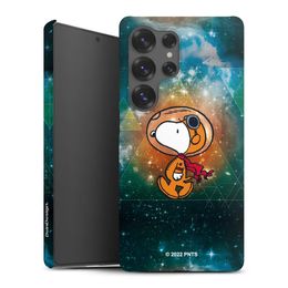DeinDesign Galaxy S25 Ultra Handy Premium Case Smartphone Handyh&uuml;lle Schutzh&uuml;lle matt Official Licensed Product Snoopy Astronaut Premium Case