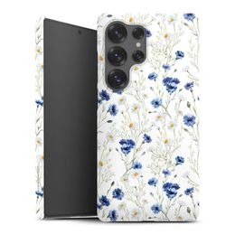 DeinDesign Galaxy S25 Ultra Handy Premium Case Smartphone Handyh&uuml;lle Schutzh&uuml;lle matt Flowers Muster Flower Premium Case
