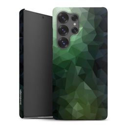 DeinDesign Galaxy S25 Ultra Handy Premium Case Smartphone Handyh&uuml;lle Schutzh&uuml;lle matt Tarnmuster Geometric Mosaic Premium Case