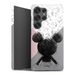 DeinDesign Galaxy S25 Ultra Handy Premium Case Smartphone Handyh&uuml;lle Schutzh&uuml;lle gl&auml;nzend Marble Disney Mickey Mouse Premium Case