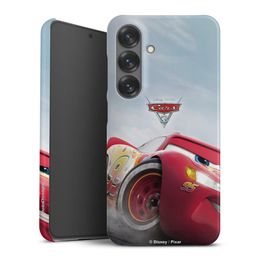DeinDesign Galaxy S25 Handy Premium Case Smartphone Handyh&uuml;lle Schutzh&uuml;lle matt Lightning Mcqueen 95 Official Licensed Product Cars Premium Case
