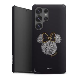 DeinDesign Galaxy S25 Ultra Handy Premium Case Smartphone Handyh&uuml;lle Schutzh&uuml;lle gl&auml;nzend Minnie Mouse Muster Disney Premium Case