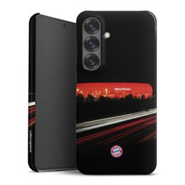 DeinDesign Galaxy S25 Handy Premium Case Smartphone Handyh&uuml;lle Schutzh&uuml;lle gl&auml;nzend Fcb Fc Bayern M&uuml;nchen Stadium Premium Case