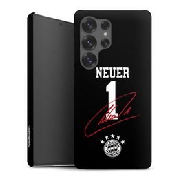 DeinDesign Galaxy S25 Ultra Handy Premium Case Smartphone Handyh&uuml;lle Schutzh&uuml;lle matt Fc Bayern M&uuml;nchen Manuel Neuer Fcb Premium Case
