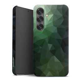 DeinDesign Galaxy S25 Handy Premium Case Smartphone Handyh&uuml;lle Schutzh&uuml;lle matt Tarnmuster Geometric Mosaic Premium Case
