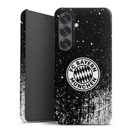DeinDesign Galaxy S25 Handy Premium Case Smartphone Handyh&uuml;lle Schutzh&uuml;lle gl&auml;nzend Official Licensed Product Fcb Fc Bayern M&uuml;nchen Premium Case