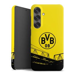 DeinDesign Galaxy S25 Handy Premium Case Smartphone Handyh&uuml;lle Schutzh&uuml;lle matt Merchandise Bvb Borussia Dortmund Premium Case
