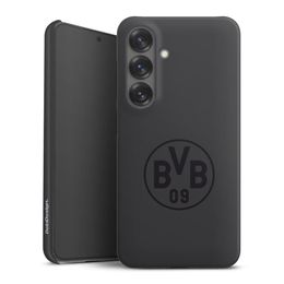 DeinDesign Galaxy S25 Handy Premium Case Smartphone Handyh&uuml;lle Schutzh&uuml;lle matt Bvb Borussia Dortmund Logo Premium Case