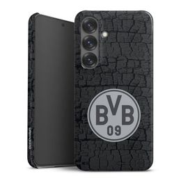 DeinDesign Galaxy S25 Handy Premium Case Smartphone Handyh&uuml;lle Schutzh&uuml;lle gl&auml;nzend Jersey Borussia Dortmund Bvb Premium Case