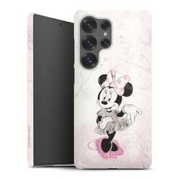 DeinDesign Galaxy S25 Ultra Handy Premium Case Smartphone Handyh&uuml;lle Schutzh&uuml;lle gl&auml;nzend Vintage Minnie Mouse Disney Premium Case