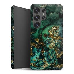 DeinDesign Galaxy S25 Ultra Handy Premium Case Smartphone Handyh&uuml;lle Schutzh&uuml;lle matt Muster Glitzer Marble Premium Case