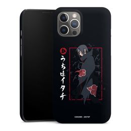 DeinDesign iPhone 12 Pro Max Handy Premium Case Smartphone Handyh&uuml;lle Schutzh&uuml;lle matt Itachi Uchiha Official Licensed Product Naruto Shippuden Premium Case