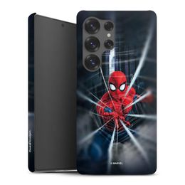 DeinDesign Galaxy S25 Ultra Handy Premium Case Smartphone Handyh&uuml;lle Schutzh&uuml;lle matt Kinofilm Marvel Spiderman Premium Case