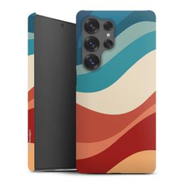 DeinDesign Galaxy S25 Ultra Handy Premium Case Smartphone Handyh&uuml;lle Schutzh&uuml;lle matt Ombre Wave Colour Premium Case
