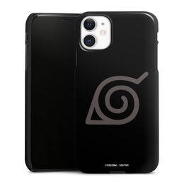 DeinDesign iPhone 11 Handy Premium Case Smartphone Handyh&uuml;lle Schutzh&uuml;lle gl&auml;nzend Naruto Shippuden Logo Konoha Premium Case