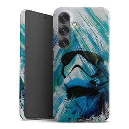 DeinDesign Galaxy S25 Handy Premium Case Smartphone Handyh&uuml;lle Schutzh&uuml;lle gl&auml;nzend Colourful Stormtrooper Star Wars Premium Case