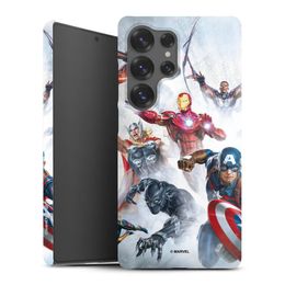 DeinDesign Galaxy S25 Ultra Handy Premium Case Smartphone Handyh&uuml;lle Schutzh&uuml;lle matt Marvel Avengers Official Licensed Product Premium Case